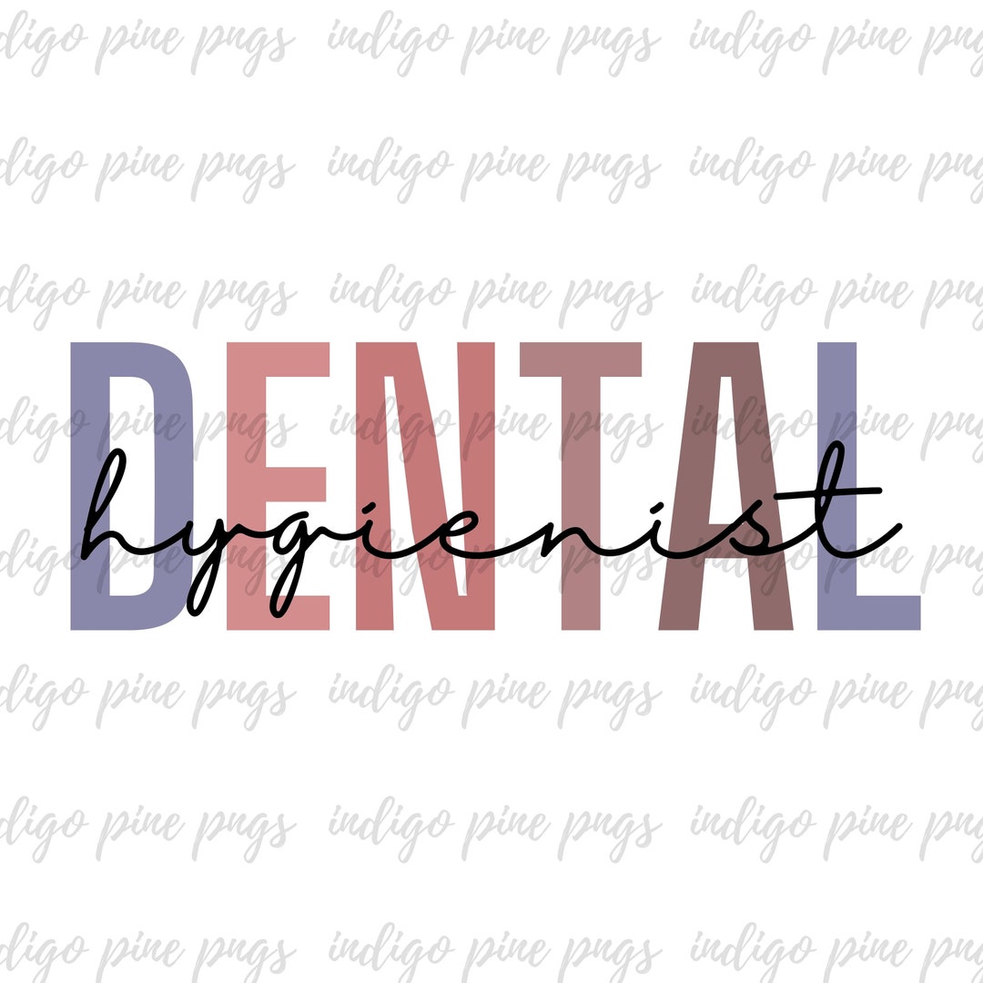 Dental Hygienist PNG, Dental Hygiene SVG, Pastel, Dental Hygiene ...
