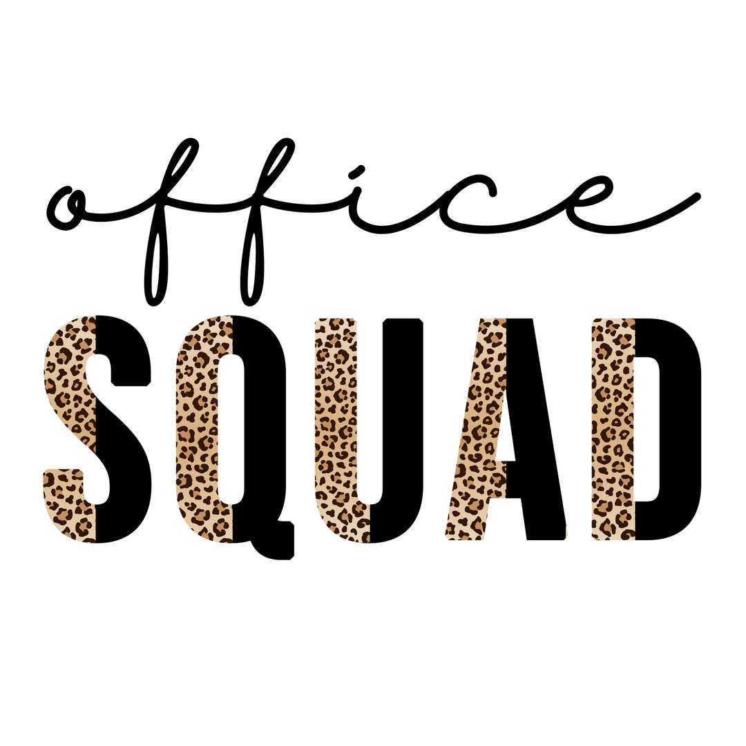 Office Squad, Office PNG, Office SVG, Office Sublimation Design, Office ...