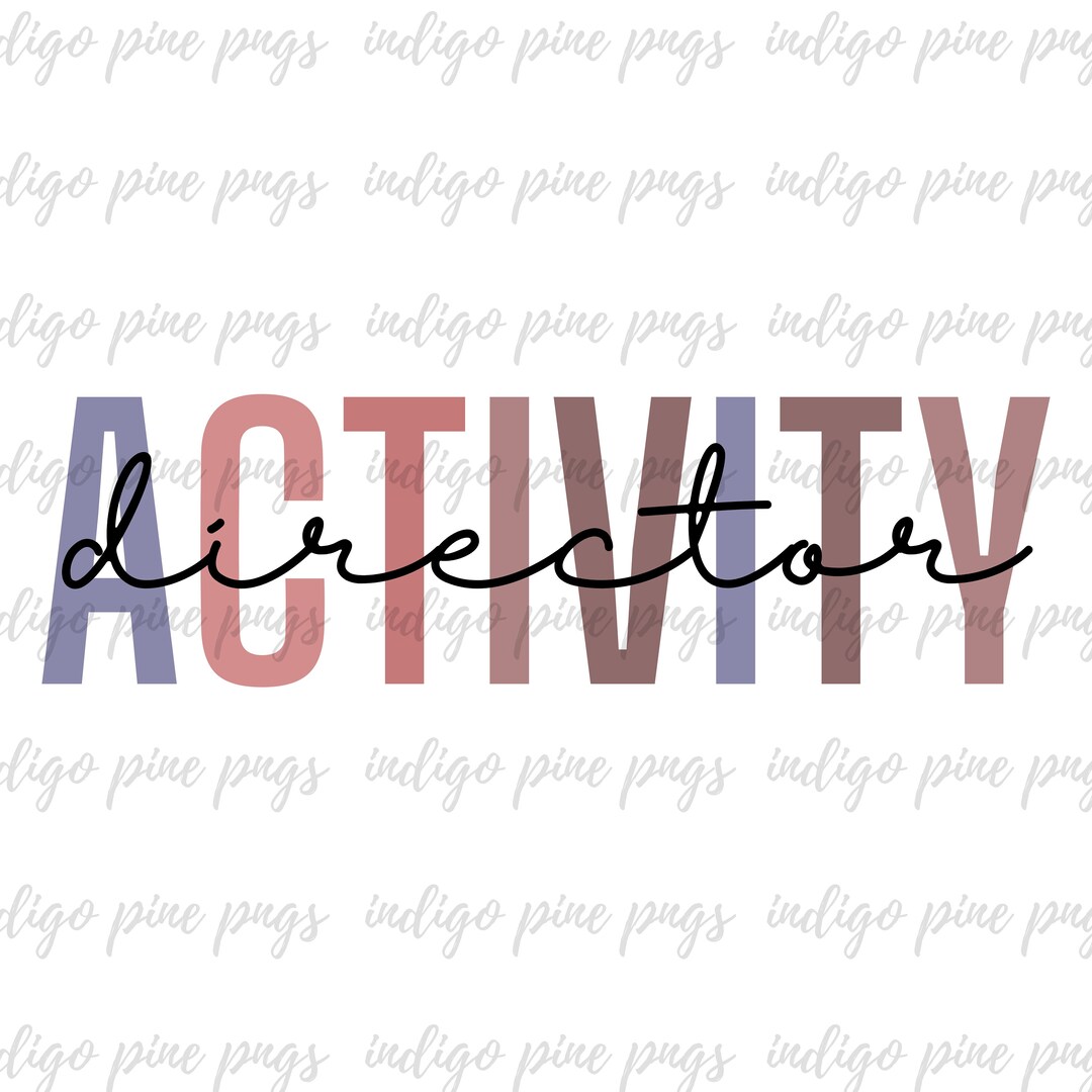 Activity Director PNG, Activity Director SVG, Activity Assistant ...