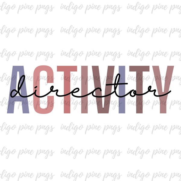 Activities Director Svg - Etsy