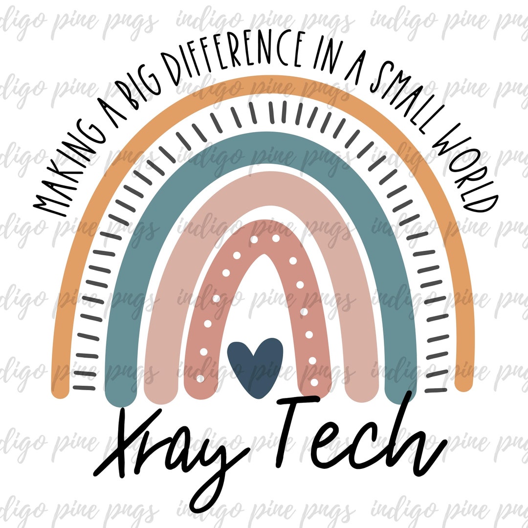 Xray Tech PNG, Xray Tech SVG, Boho Rainbow, Xray Sublimation Design ...