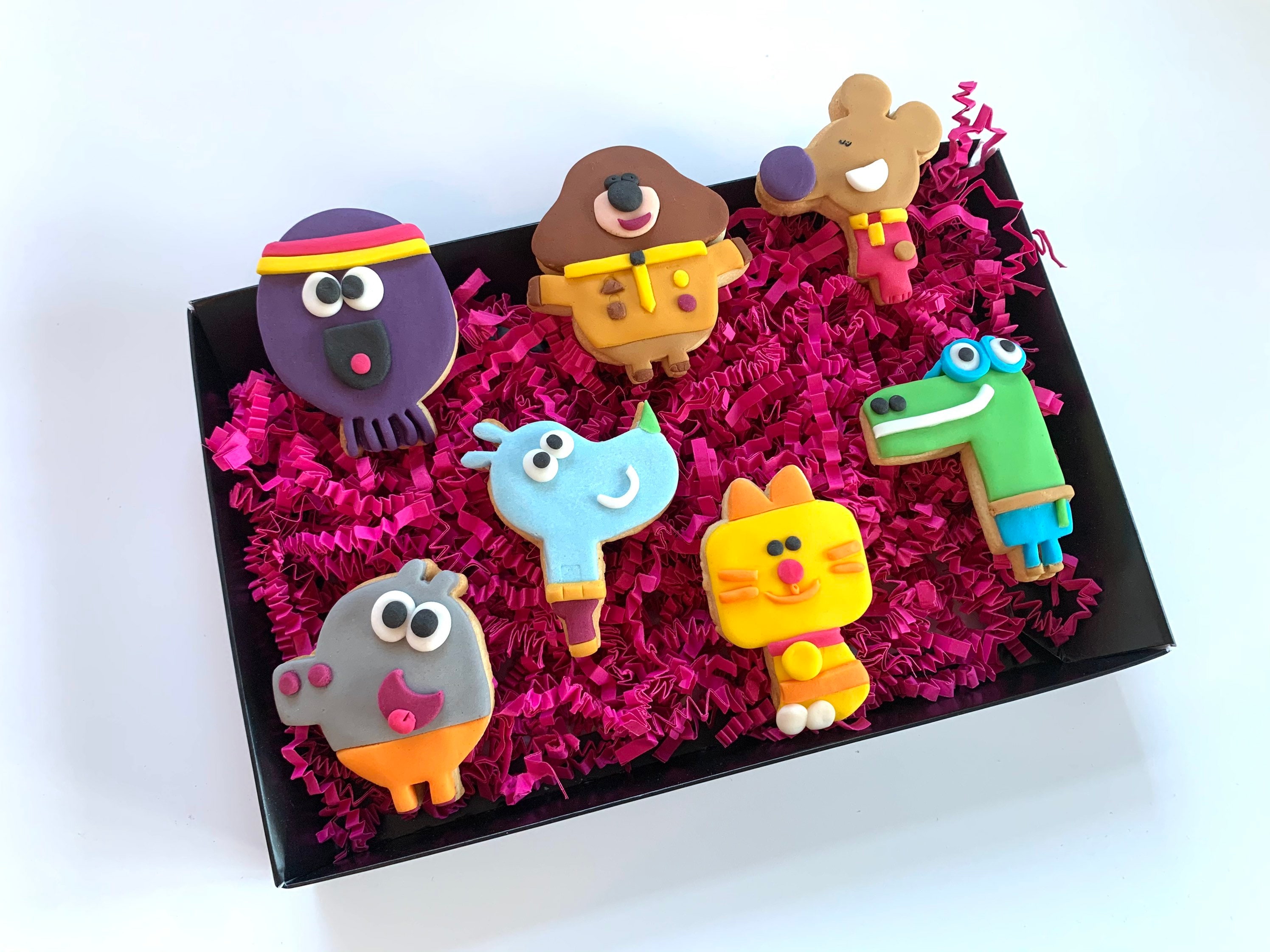 Hey Duggee Iced Biscuit Set Iced Cookies Birthday Set | Etsy