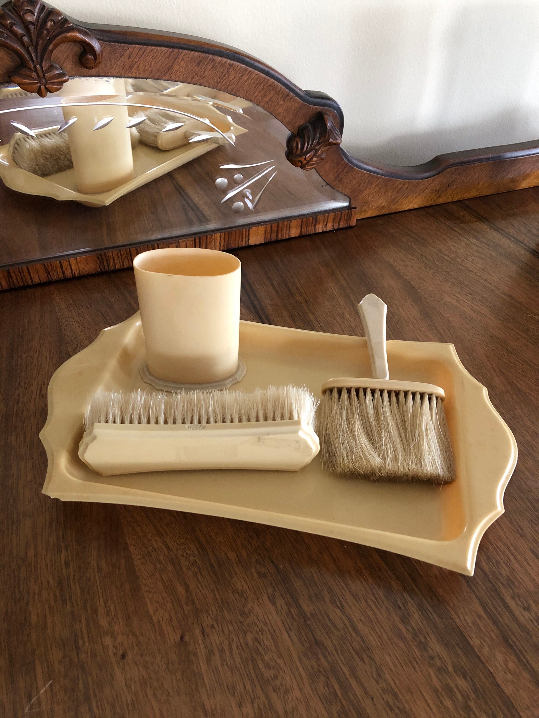 Dubarry Ivory Pyralin Vanity Set C. 1917 - Etsy