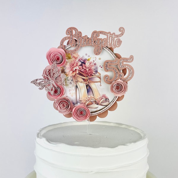 High Heel Cake Topper - Etsy