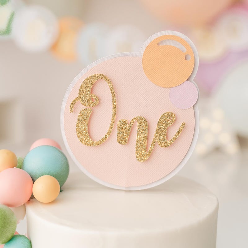 1st Birthday Cake Topper - Etsy