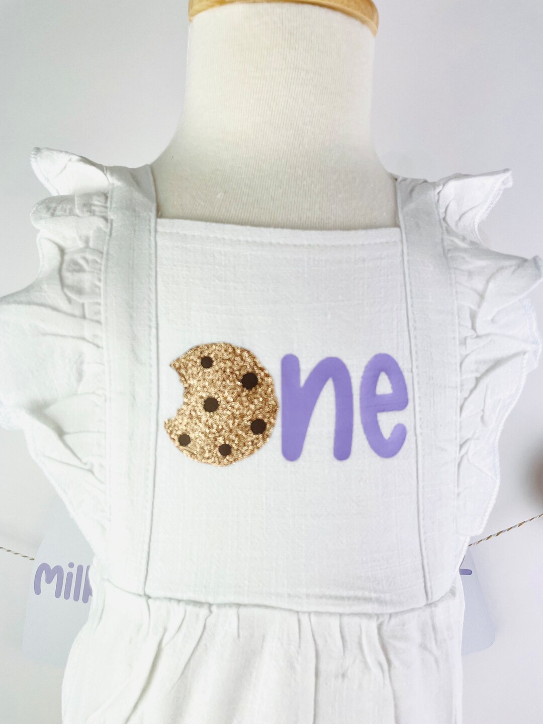 First Birthday Outfit Girl ONE Cookie Shirt Girl 1st Birthday T-shirt ...