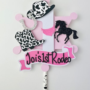 MY FIRST RODEO Cake Topper Western Rodeo Theme Party - Etsy