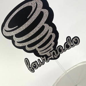 FOURNADO CAKE TOPPER Fournado Cupcake Toppers Fourth Birthday Party ...