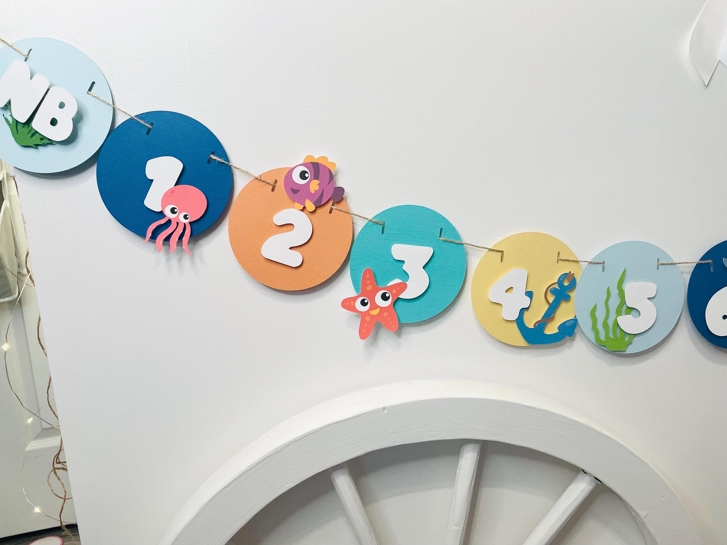 Under the Sea Birthday Bundle Ocean First Birthday Sea Creatures ...