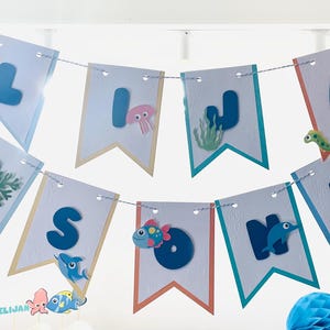 Under the Sea Centerpiece Table Centerpiece for Birthday Baby Boy 1st ...