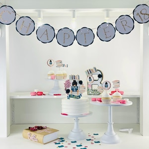 Book Lover Cake Topper Literary Birthday Book Cake Topper 18th Birthday ...