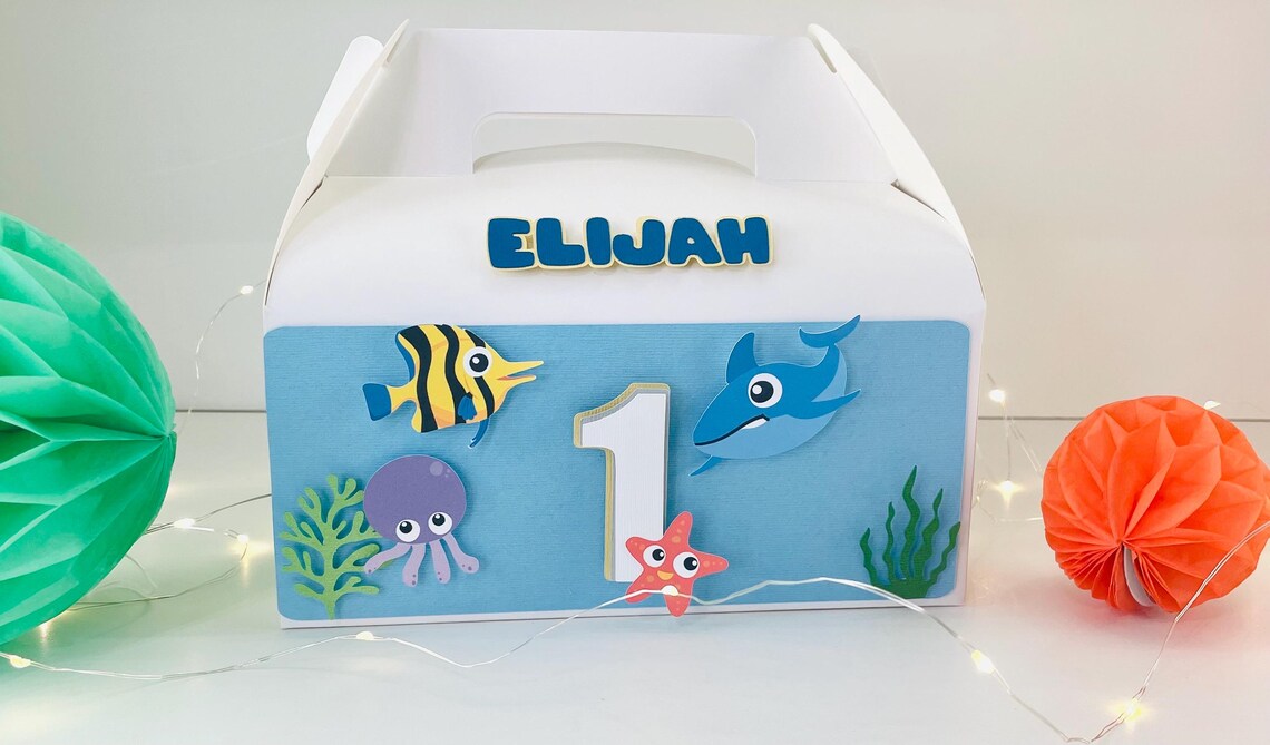 Under the Sea Birthday Hat Ocean Theme Party Hat Personalized Under the ...