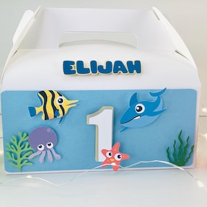 Under the Sea Birthday Hat Ocean Theme Party Hat Personalized Under the ...