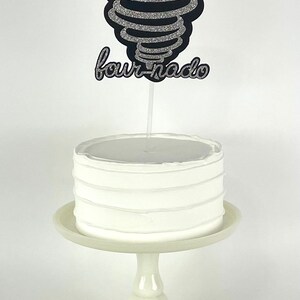 FOURNADO CAKE TOPPER Fournado Cupcake Toppers Fourth Birthday Party ...