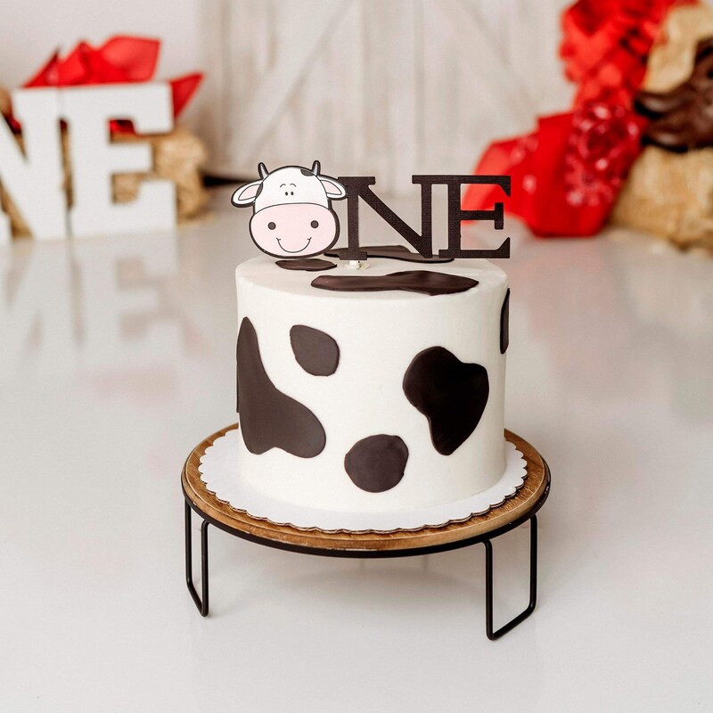 Cow Wedding Cake Topper - Etsy