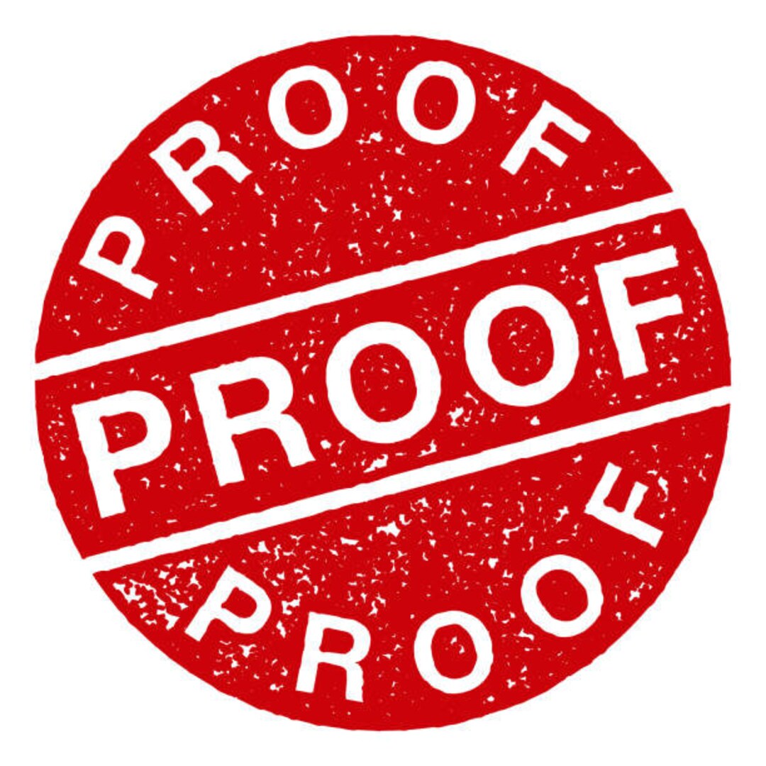 Personalized Order Proof: Custom Design Confirmation for Your Unique ...