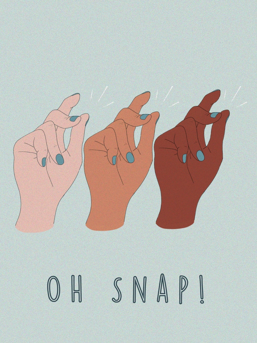 OH SNAP! Art Print - Etsy