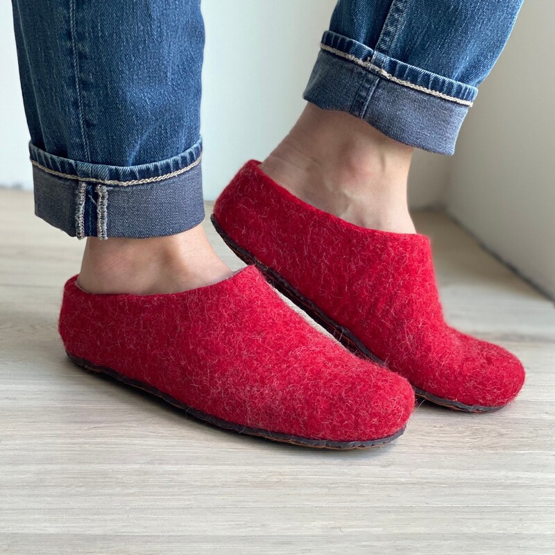 Felt Shoes - Etsy