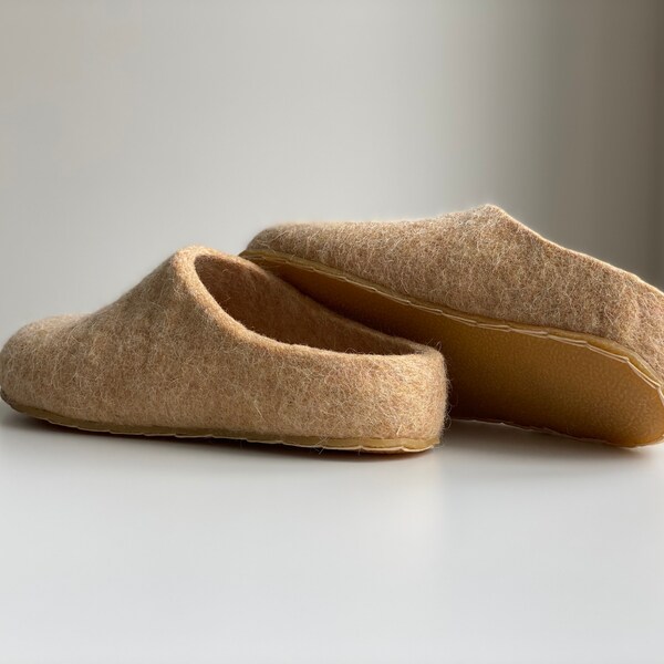 Wool Slippers - Etsy