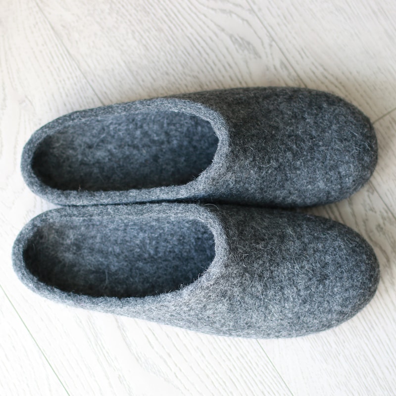 Wool Slippers - Etsy
