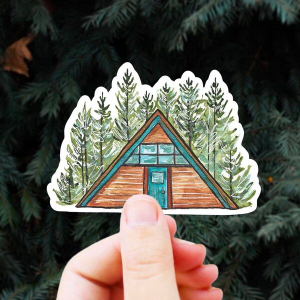 A Frame Cabin - Etsy