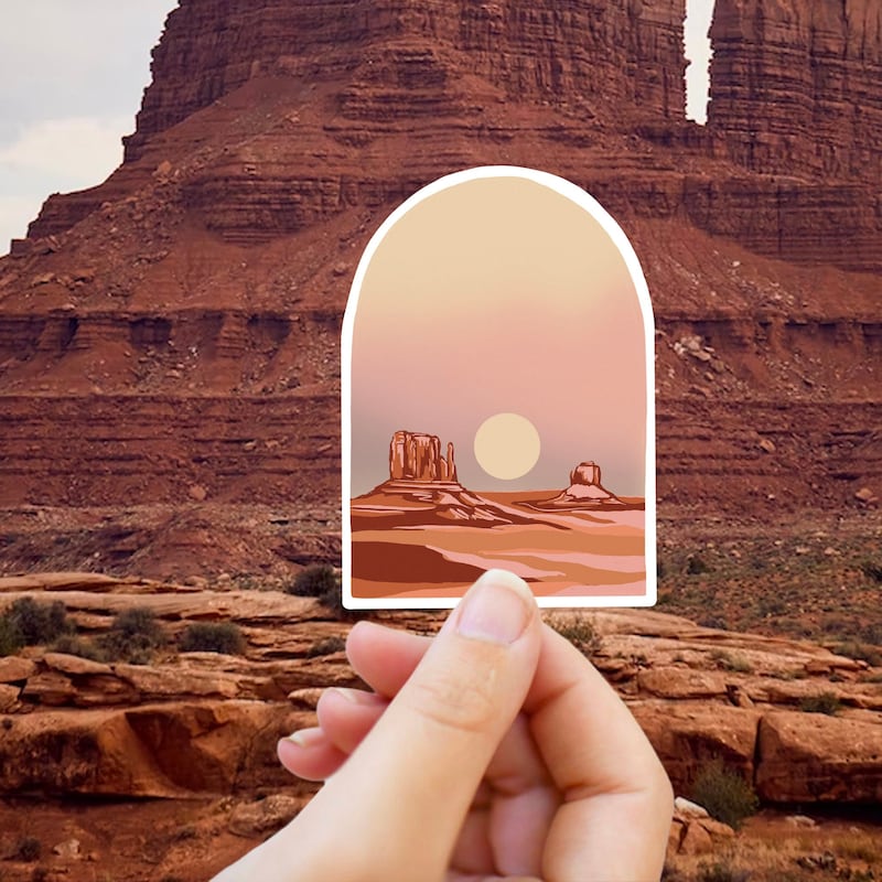 Monument Valley Stickers - Etsy