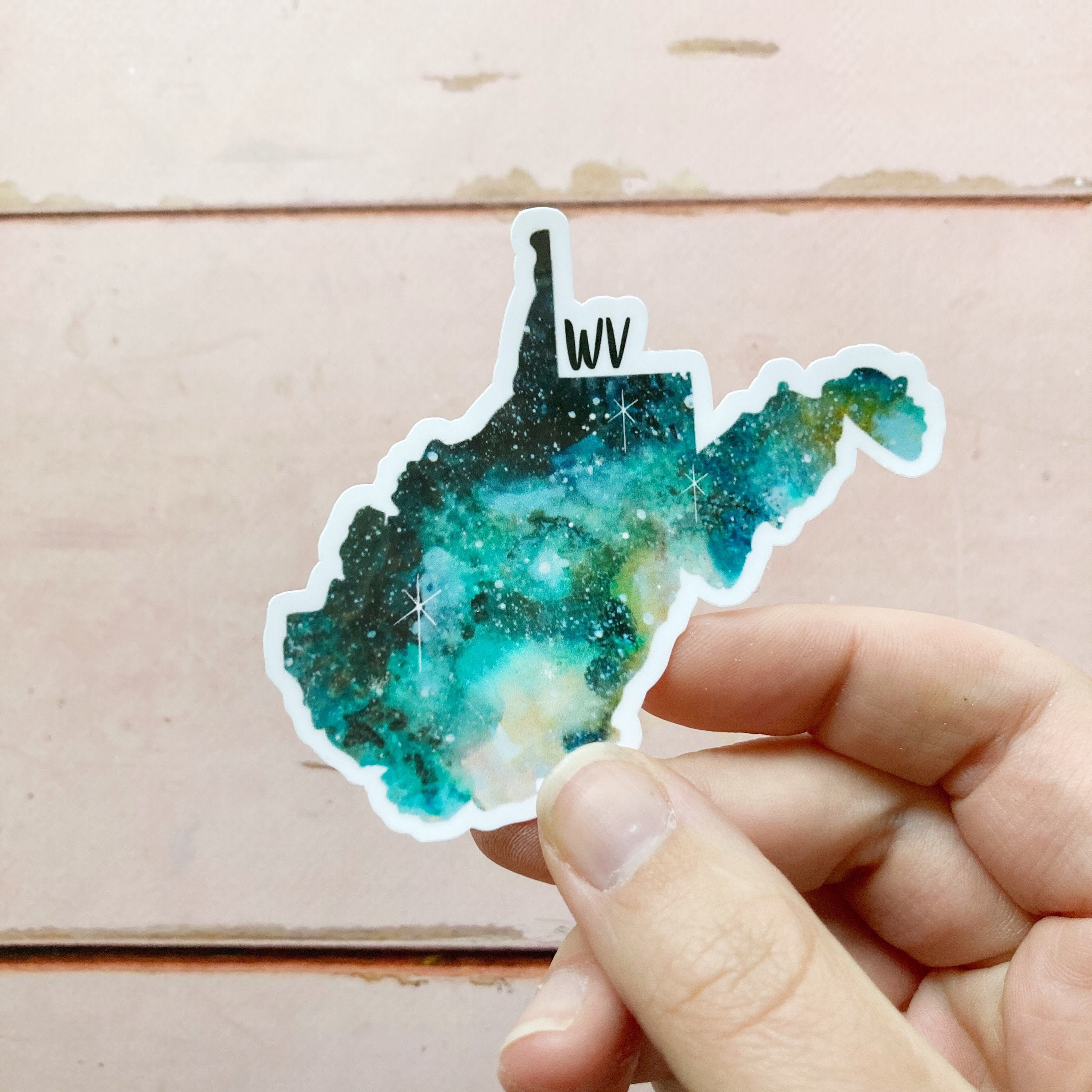 West Virginia Sticker West Virginia Car Decal WV Sticker | Etsy