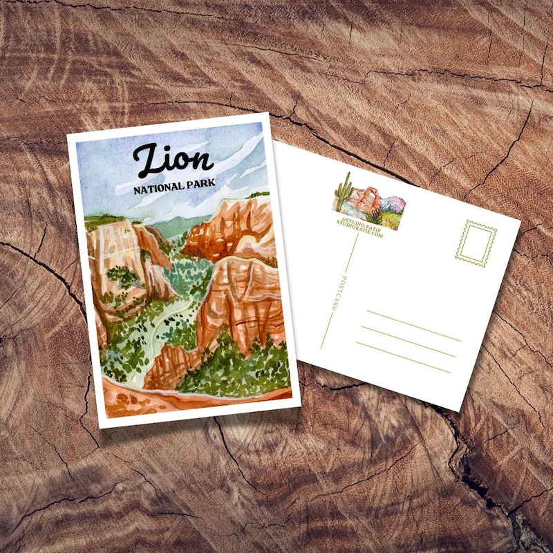 Vintage Desert Post Card - Etsy