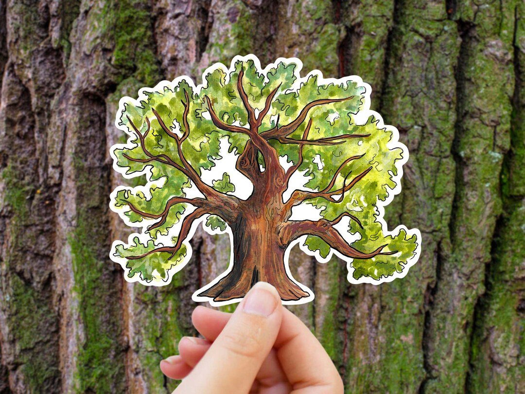 Extra Large Tree of Life Sticker Vinyl Waterproof Oak Tree Decal, Live ...