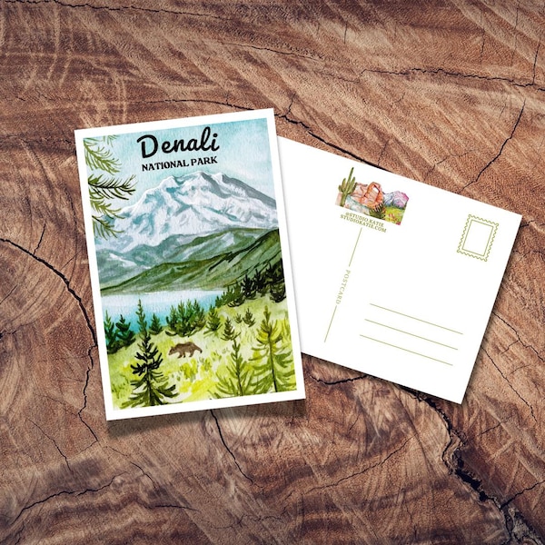 Vintage Alaska Post Card - Etsy