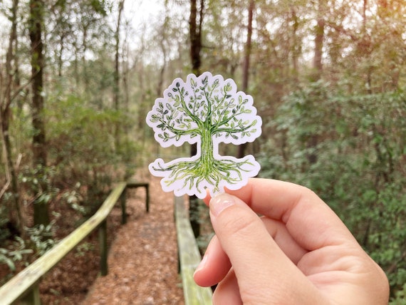 Tree of Life Sticker Calming Vinyl Sticker for Water Bottle | Etsy