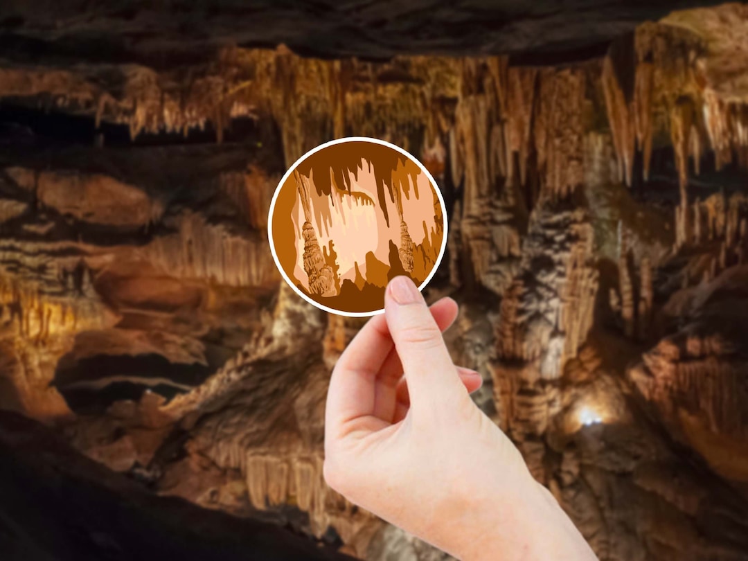 Mammoth Cave Underground Cave Vinyl Sticker - National Park Gift ...
