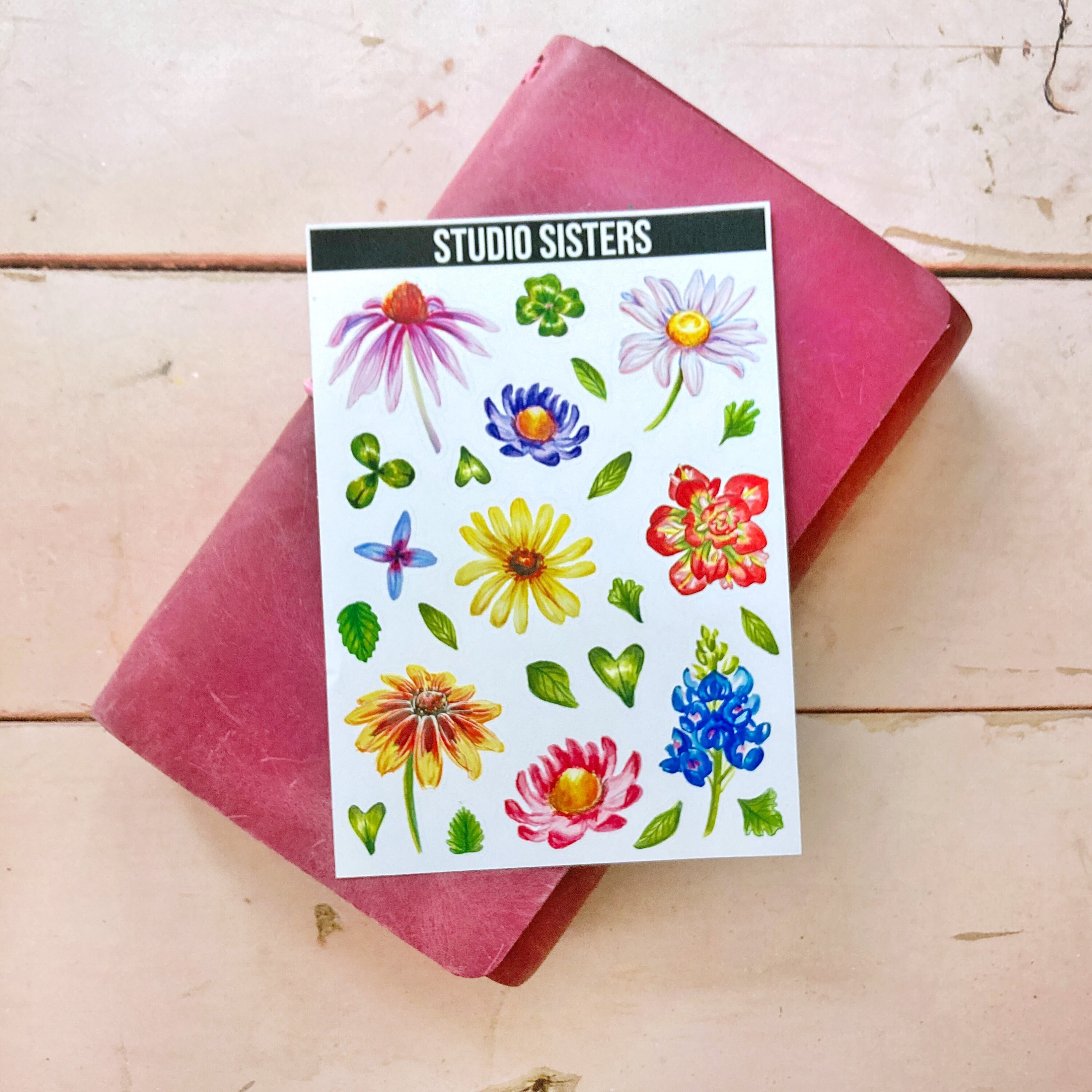 Wildflower Sticker Pack Cottagecore Sticker Floral Planner | Etsy
