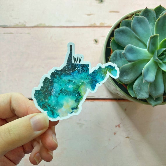 West Virginia Sticker West Virginia Car Decal WV Sticker | Etsy