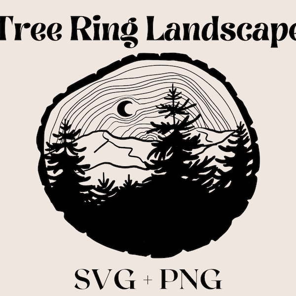 Tree Ring Pattern - Etsy