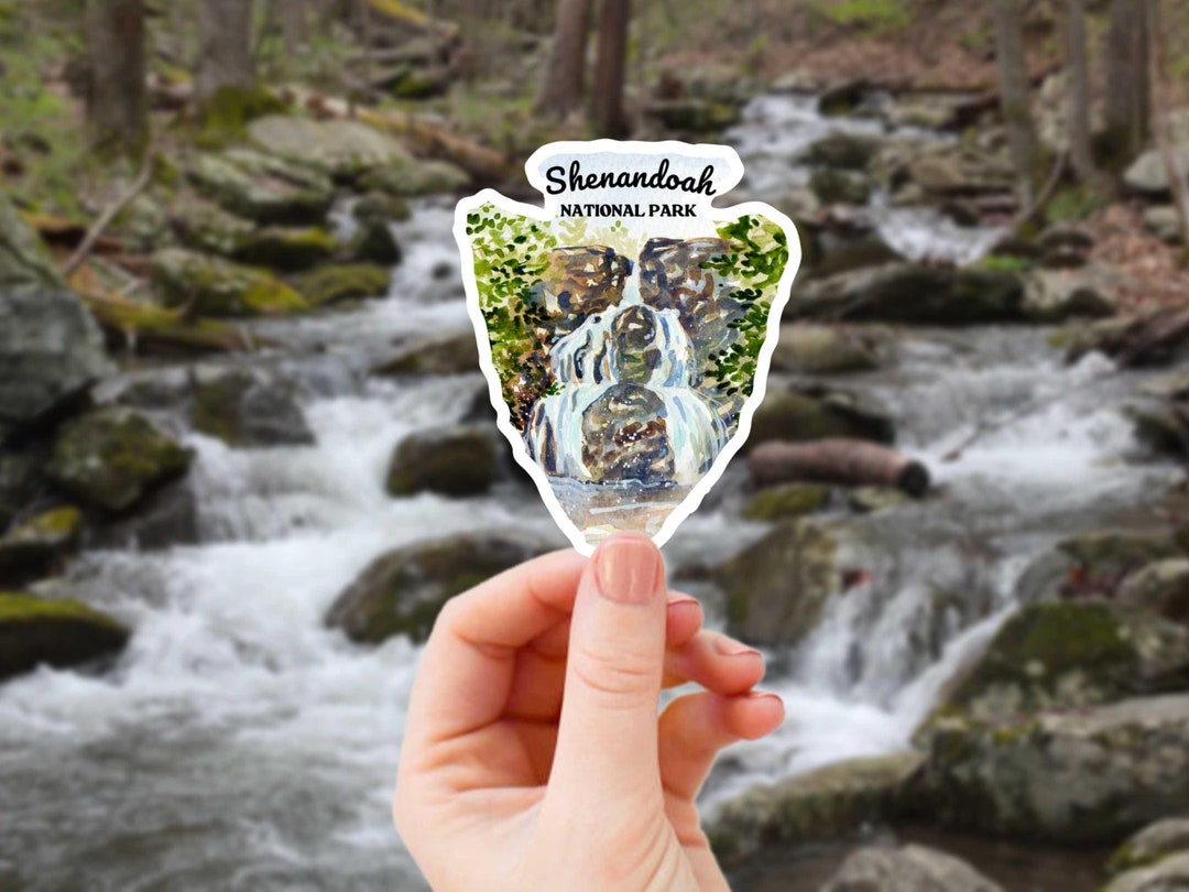 Shenandoah National Park Sticker, Vinyl NPS Decal, Appalachian ...