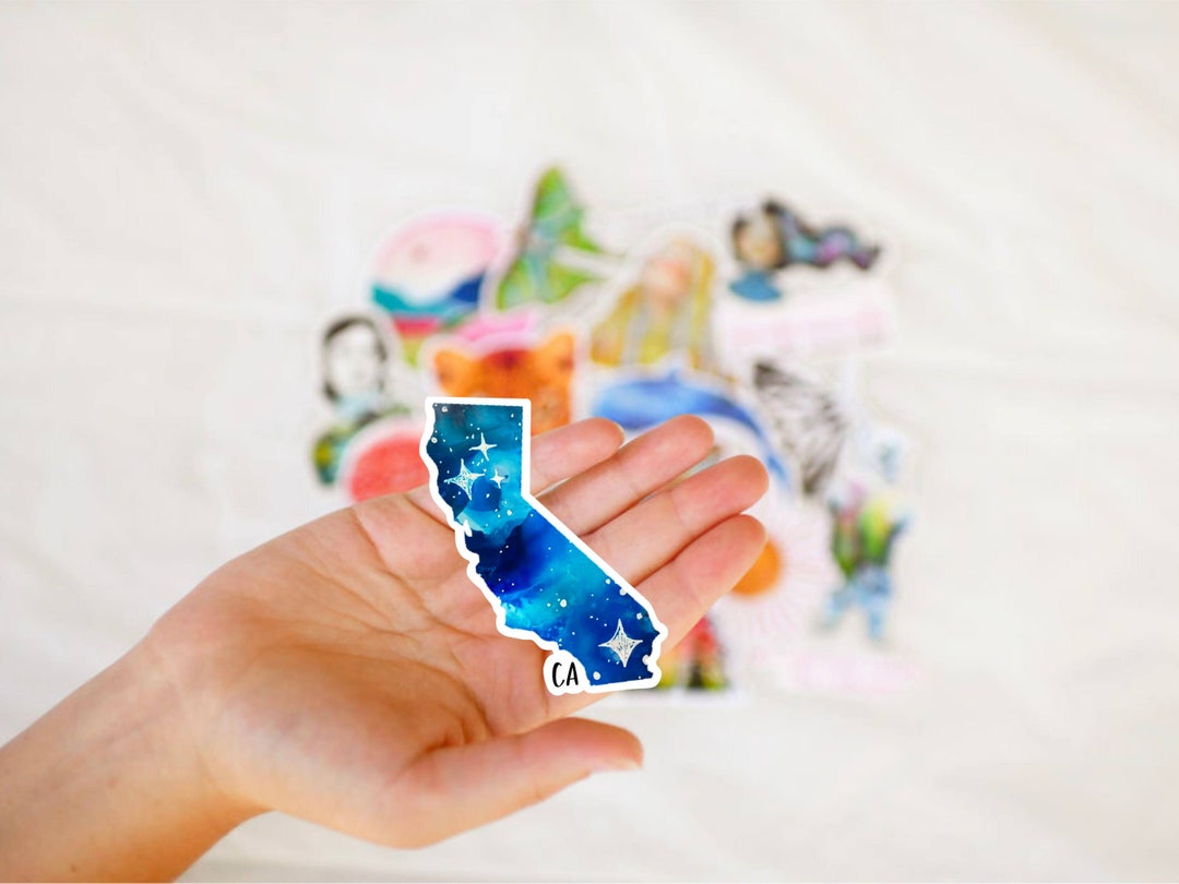 California State Vinyl Sticker, SOCAL Sticker, Waterproof California ...