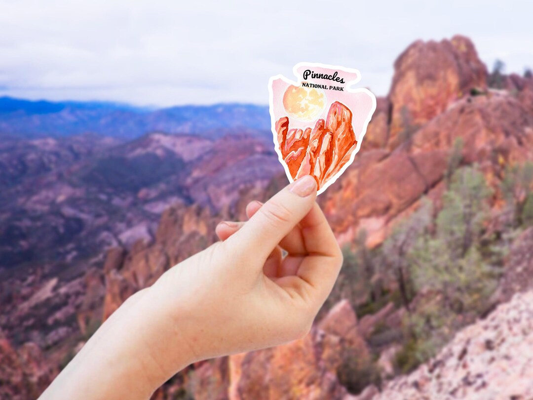 Pinnacles National Park Sticker: Waterproof Vinyl Decal - Etsy