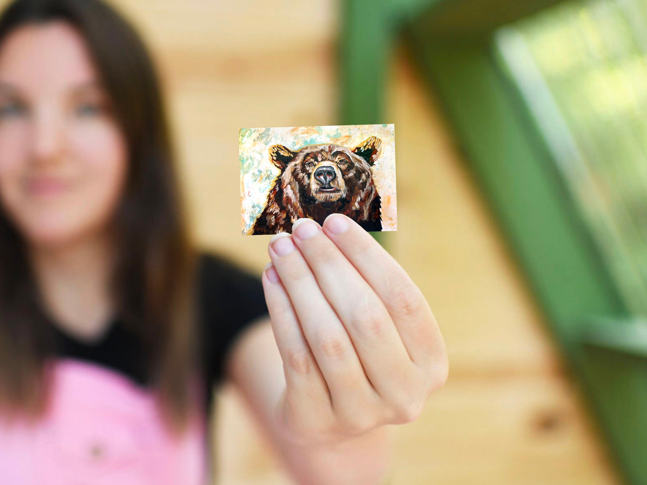 Brown Bear Vinyl Sticker Colorado Wilderness Mountain - Etsy