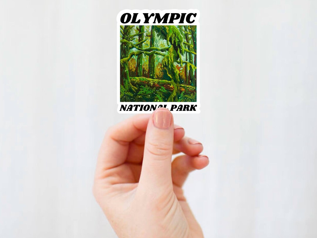 Olympic National Park Sticker, Pacific Northwest, Seattle Sticker, PNW ...