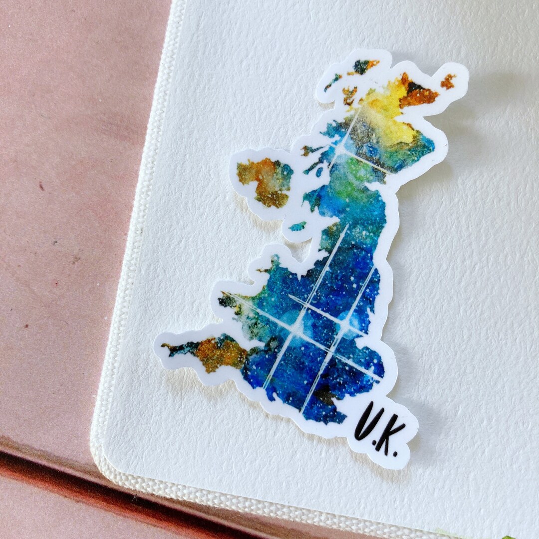 United Kingdom Sticker, UK Sticker, United Kingdom Decal, British ...