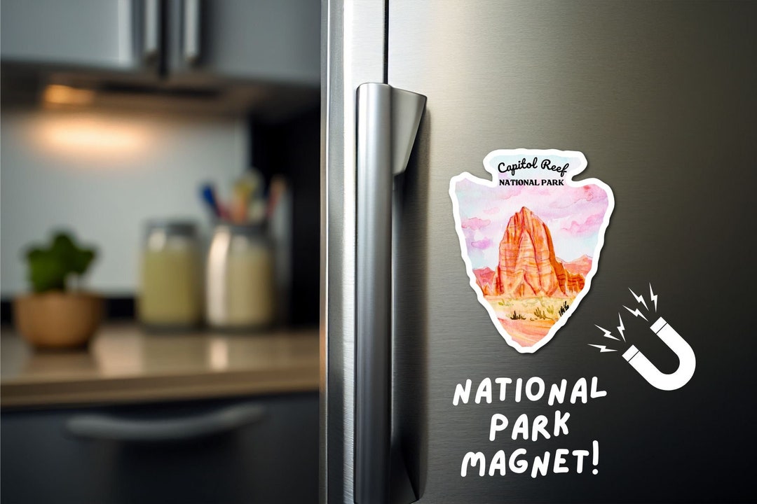 Capitol Reef Magnet: Utah National Park Souvenir Gift - Etsy