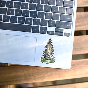 Tree Sticker: Waterproof Vinyl Decal for Outdoors, Hiking, Camping - Etsy