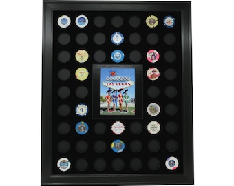 Poker Chip Frames - Etsy