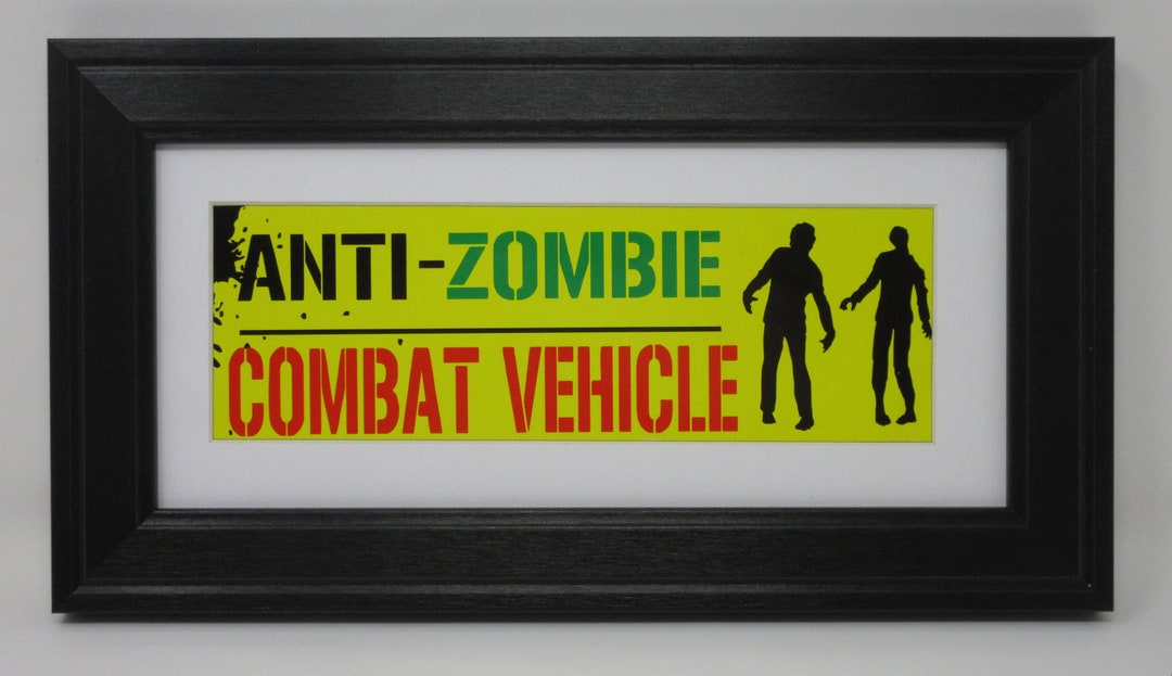 Bumper Sticker (not Included) Wall Display Picture Frame, USA Made - Etsy