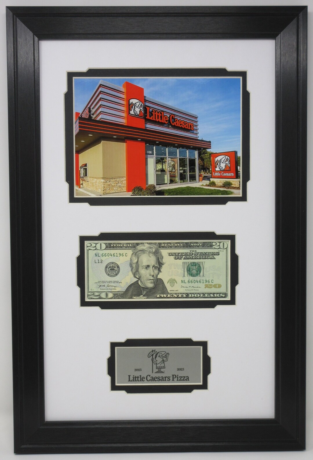 First Dollar Bill Wall Display Picture Frame With 5x7 Photo - Etsy