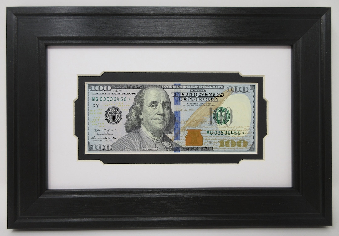 First Dollar Bill Wall Display Picture Frame, USA Made (bill NOT ...
