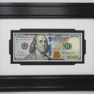 First Dollar Bill Wall Display Picture Frame, USA Made (bill NOT ...