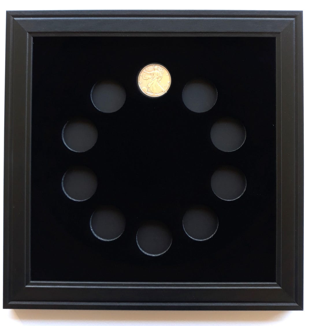 American Eagle 10-coin Wall Display Picture Frames, USA Made (coins NOT ...