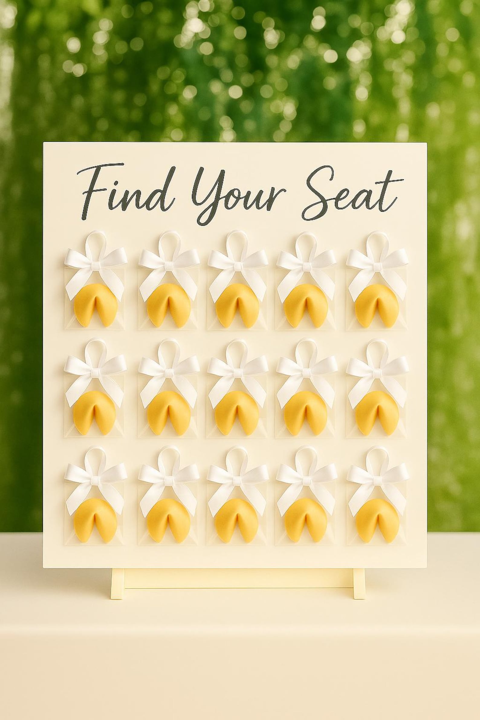 FIND YOUR SEAT Fortune Cookies, Personalized Message Inside, Unique ...